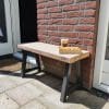 Klein bankje | binnen of buiten | ambachtelijk | maatwerk | Maikku